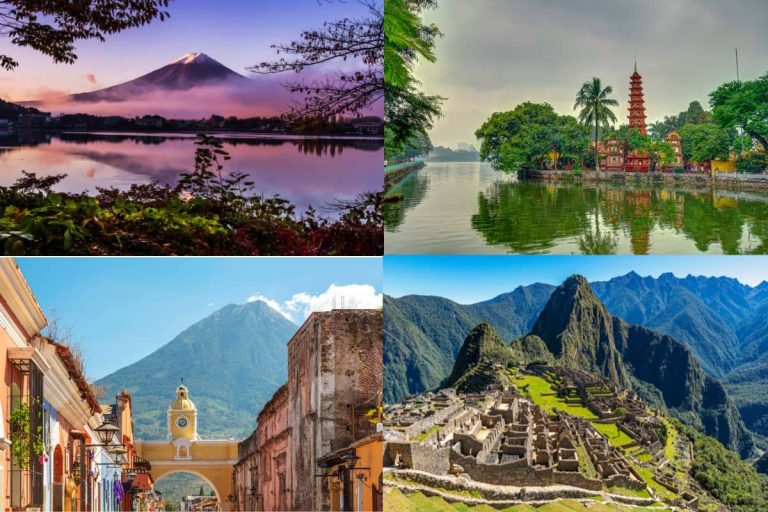 Top 5 des destinations de voyage uniques